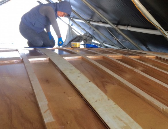 The turret continues: electrical components & Grand Designs | Building ...